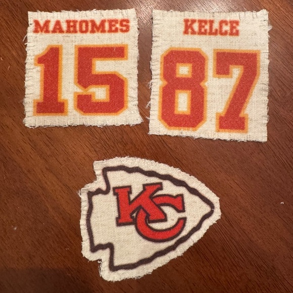 Accessories | New Kansas City Chiefs Fabric Distressed Patches | Poshmark